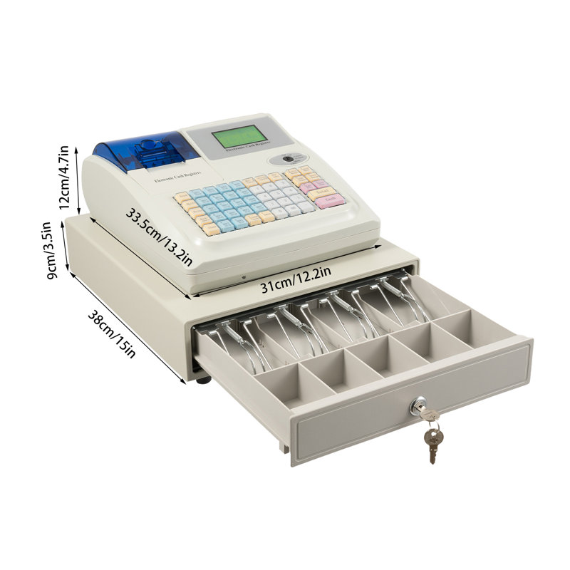 FRONG Multiple Function Cash Registers with Wide Payment Methods | Wayfair
